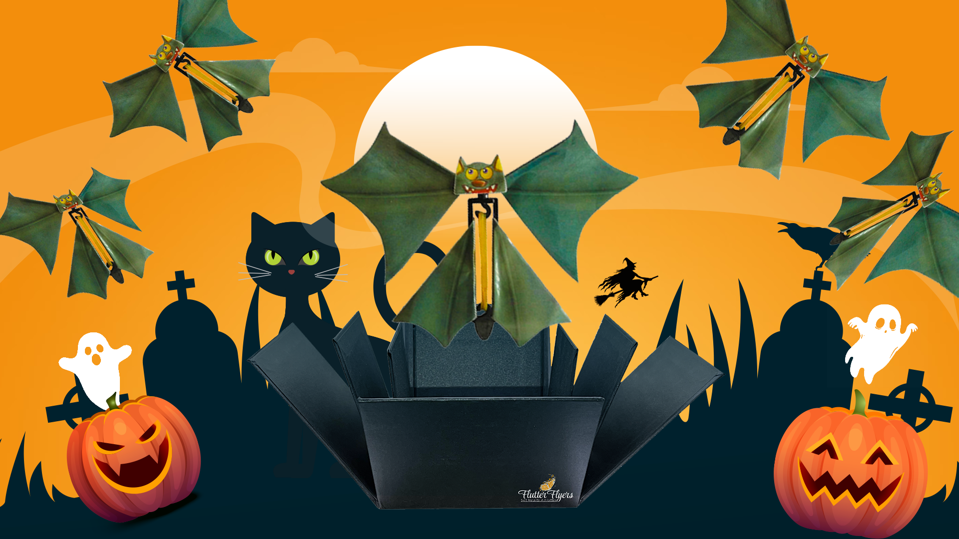 Halloween Spooktacular Collection | Bat Box & Flying BatFlyers ...
