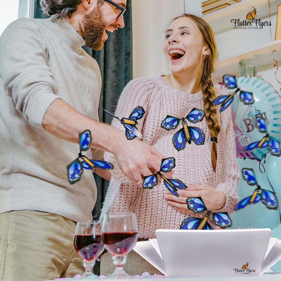 Gender Reveal FlutterBox – Flutter Flyers