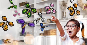 FlutterArt - Color Your Own Flying Butterfly for Creative Fun – Flutter ...