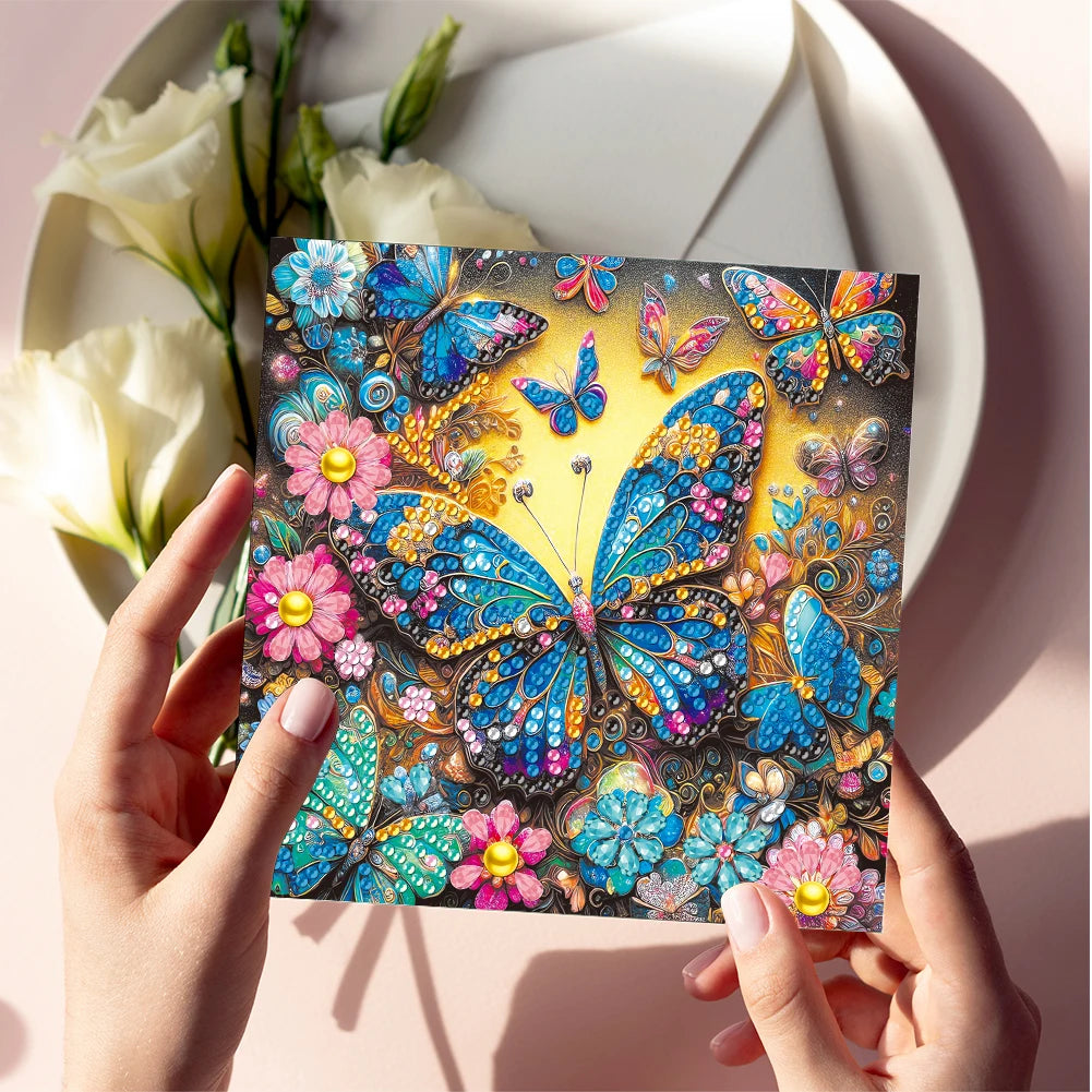 6 DIY Bedazzle Butterfly Cards – Flutter Flyers