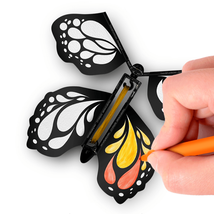 FlutterArt - Color Your Own Flying Butterfly for Creative Fun – Flutter ...